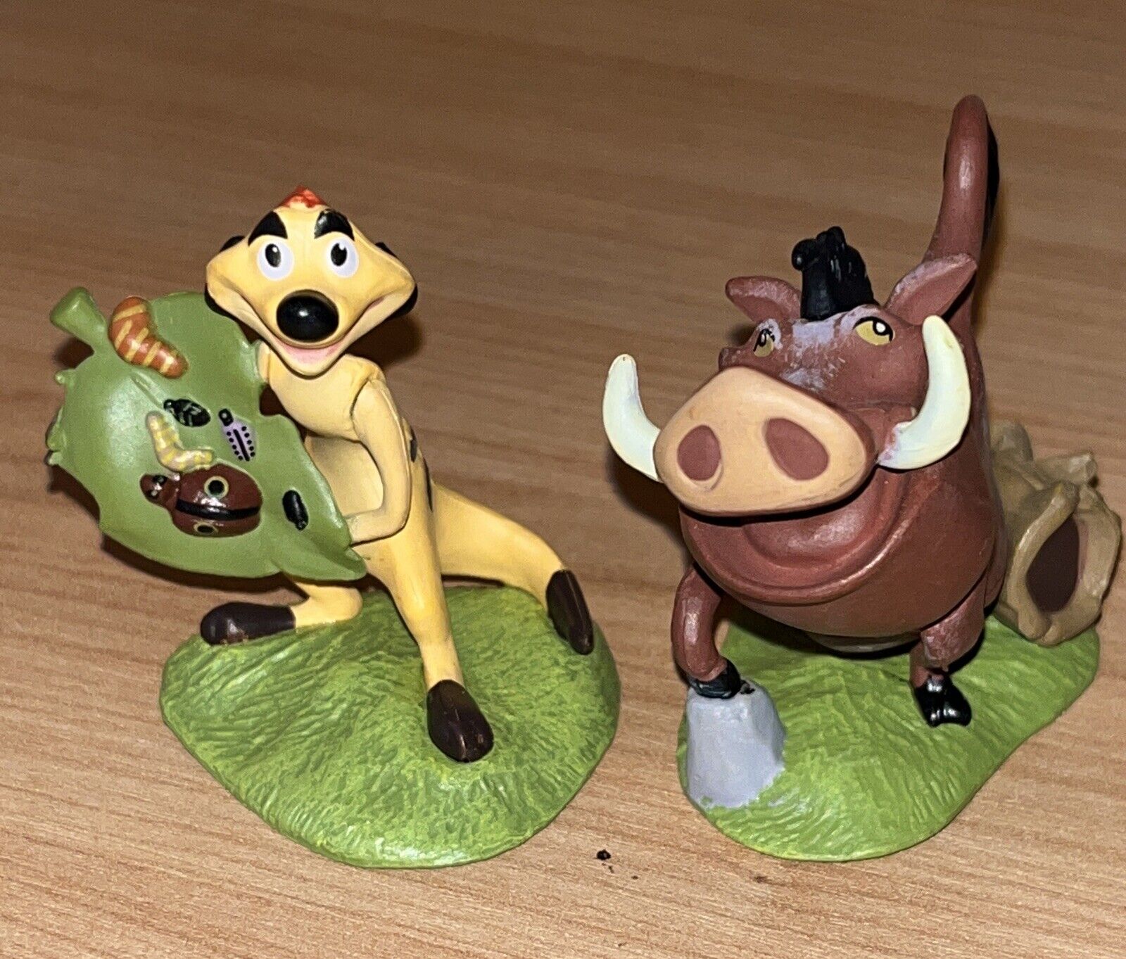The Lion King TIMON & PUMBAA 7cm Models Doll Topper Mufasa Simba Fig I ...