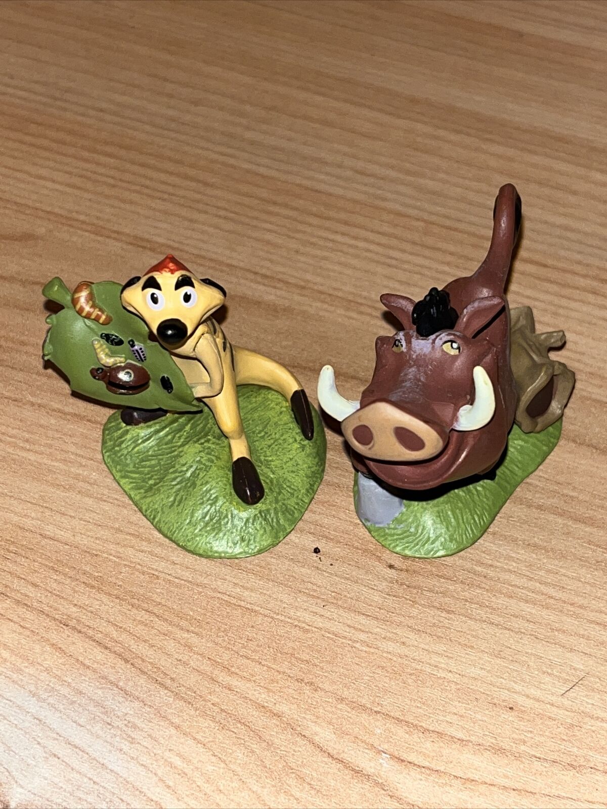 The Lion King TIMON & PUMBAA 7cm Models Doll Topper Mufasa Simba Fig I ...